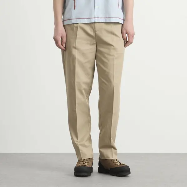 WAX LONDON Aubyn Pleated Trousers - Beige