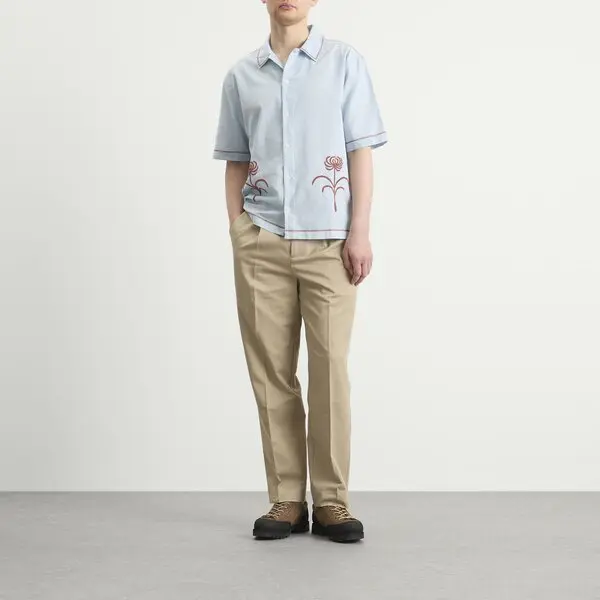 WAX LONDON Aubyn Pleated Trousers - Beige