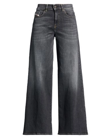 DIESEL® Wide-leg Denim Jeans - Black