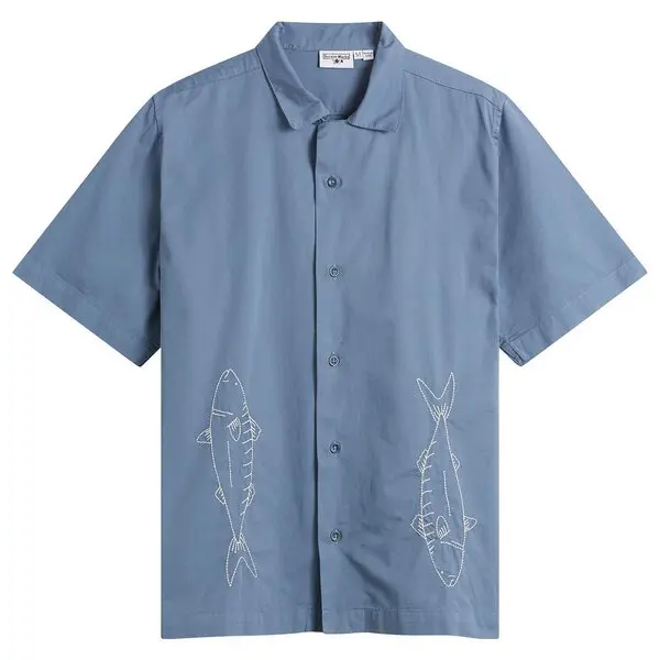 SERVICE WORKS Mackerel Shirt - Slate