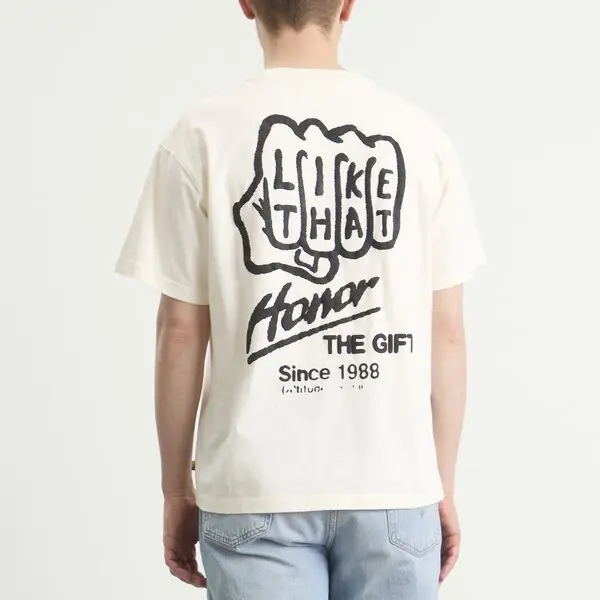 HONOR THE GIFT Like That T-shirt - White