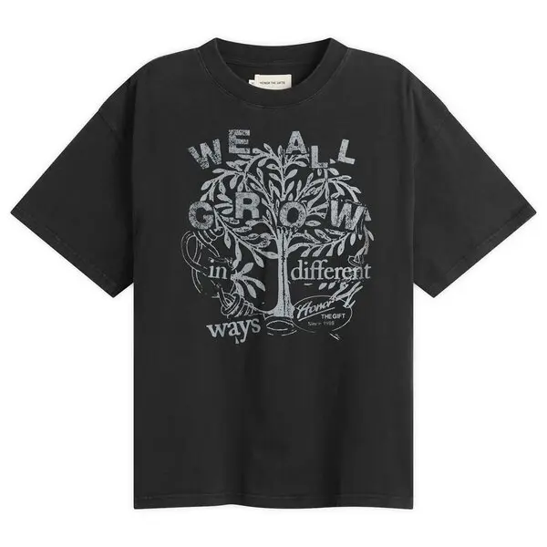 HONOR THE GIFT We All Grow T-shirt - Black