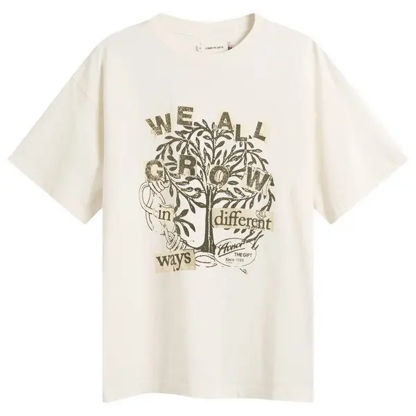 HONOR THE GIFT We All Grow T-shirt - White