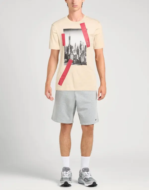Armani Exchange T-shirt Size Cotton - Beige