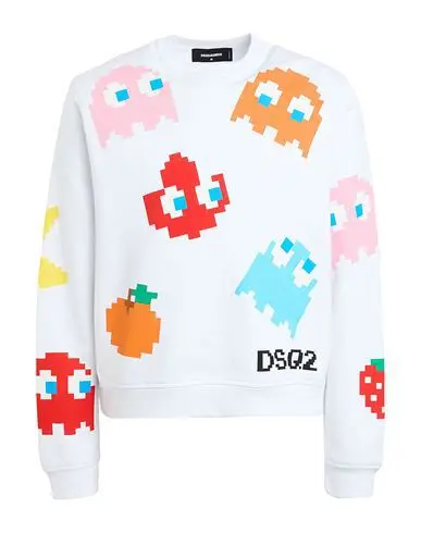 Dsquared2 Sweatshirt In Cotton And Elastane