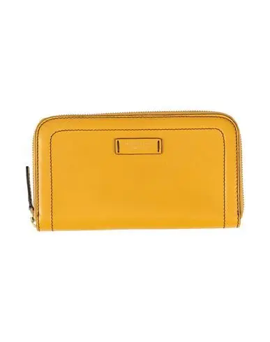 THE BRIDGE Wallet Leather - Yellow