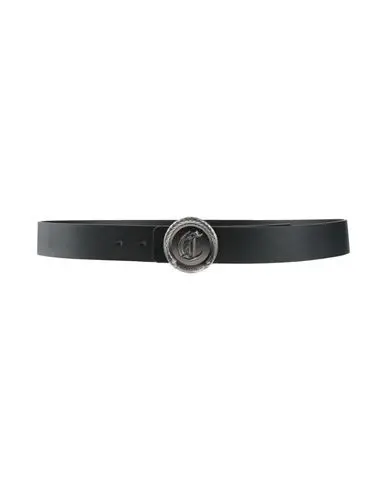 Just Cavalli Leather Belt - Black