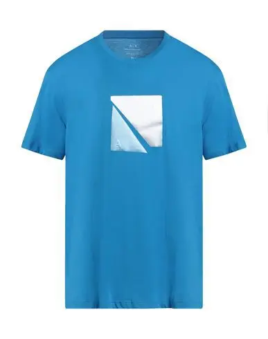 Armani Exchange T-shirt Size Cotton - Azure