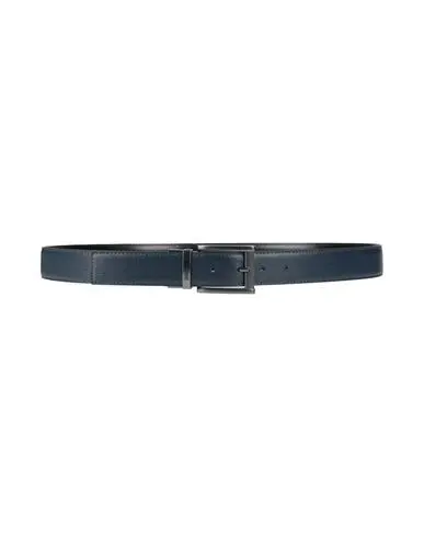 Just Cavalli Calfskin Belt - Blue