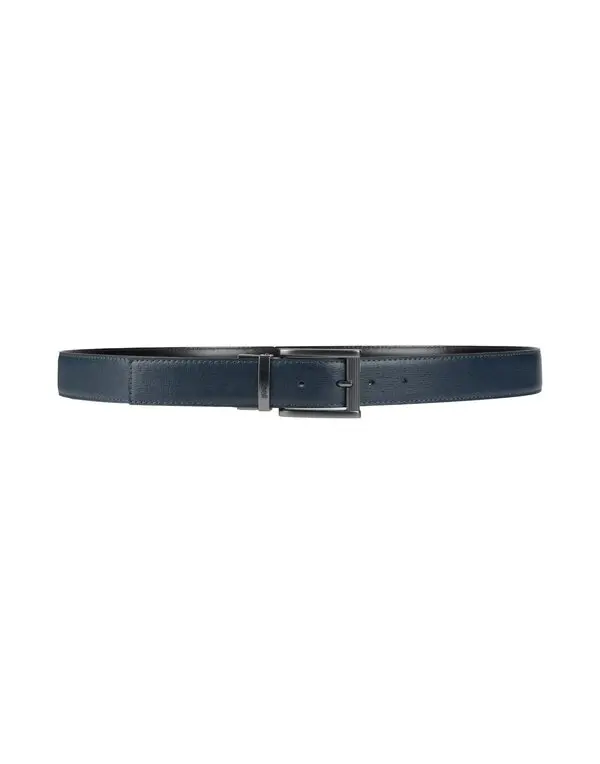 Just Cavalli Calfskin Belt - Blue