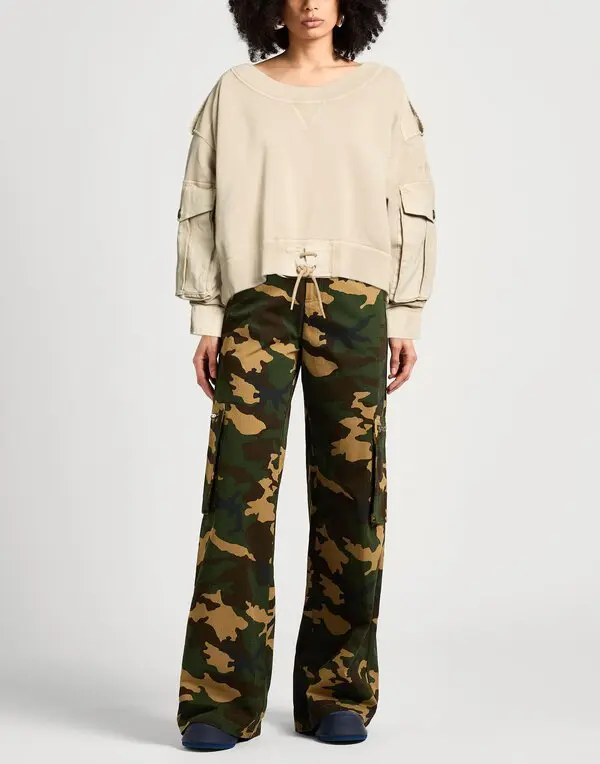 Dsquared2 Cotton Sweatshirt - Beige