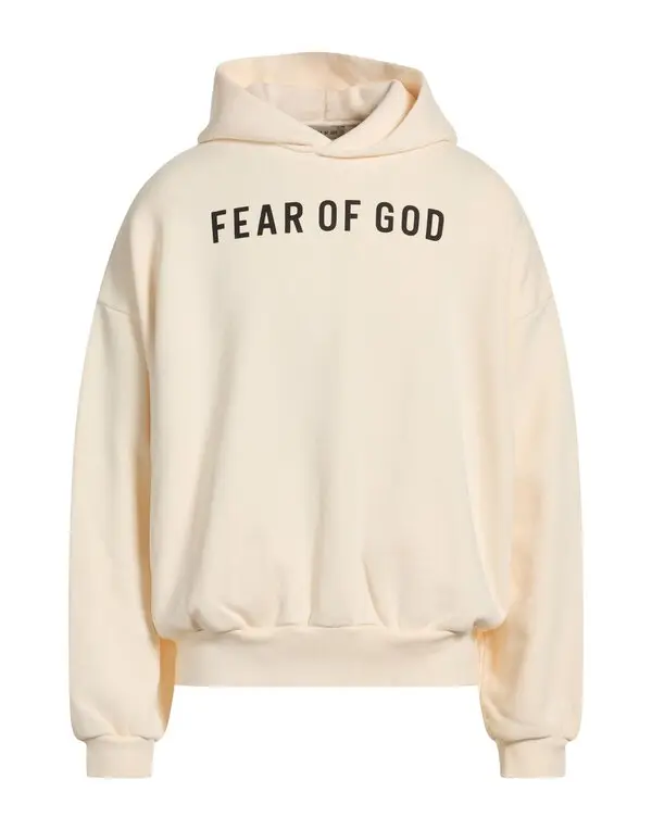 Fear Of God Cotton Terry Hooded Sweatshirt With Logo