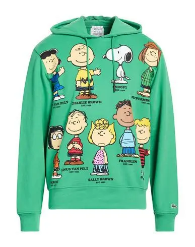 Lacoste X Peanuts Cotton Sweatshirt - Green