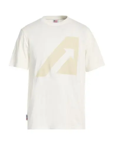 AUTRY T-shirt Ivory Size Cotton - White
