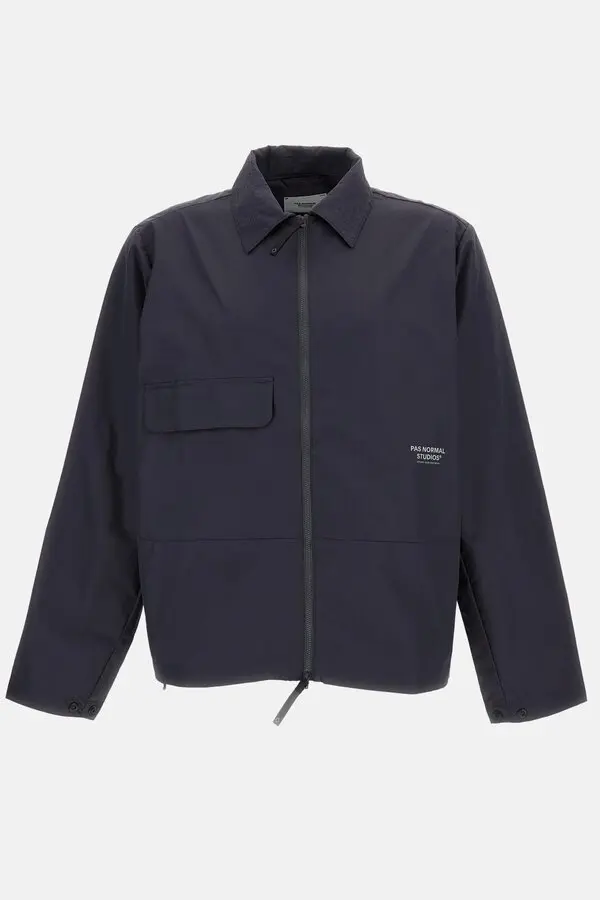 PAS NORMAL STUDIOS Off-race Utility Jacket - Grey