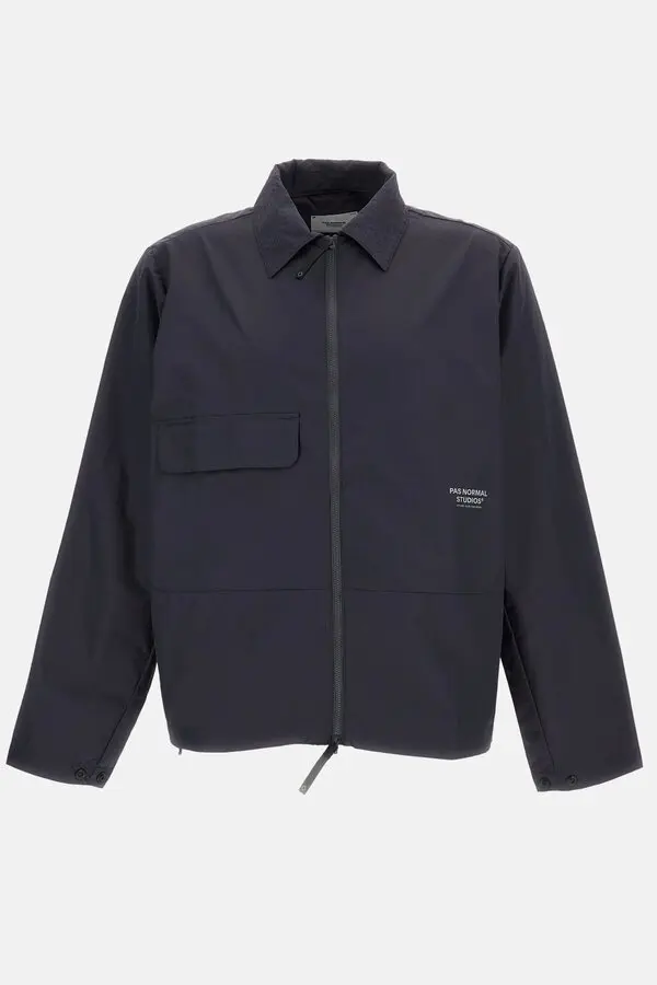 PAS NORMAL STUDIOS Off-race Utility Jacket - Grigio