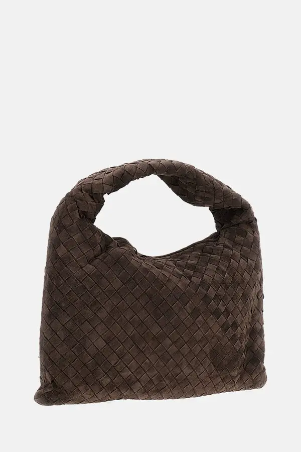 Bottega Veneta Hop Hobo Bag - Brown