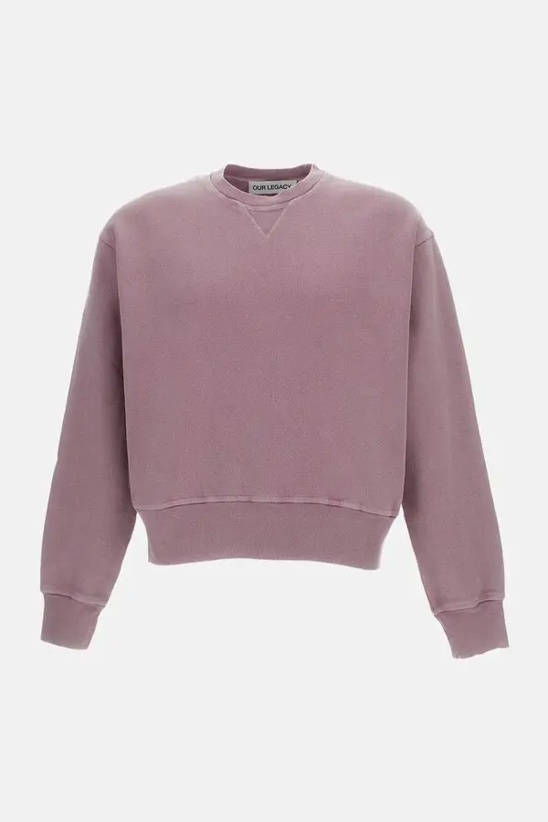 Our Legacy Crewneck Cotton Sweatshirt - Rose