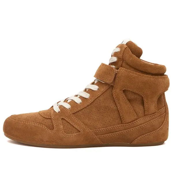 Isabel Marant Senny High Sneakers - Cognac