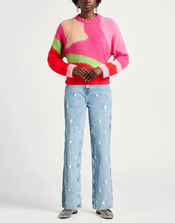 Sandro Cotton Straight-leg Jeans - Blue