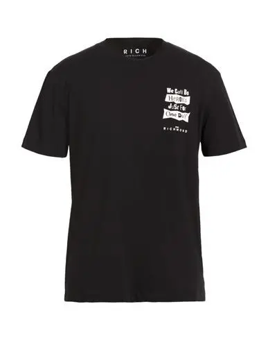 John Richmond T-shirt Size Cotton, Elastane - Black