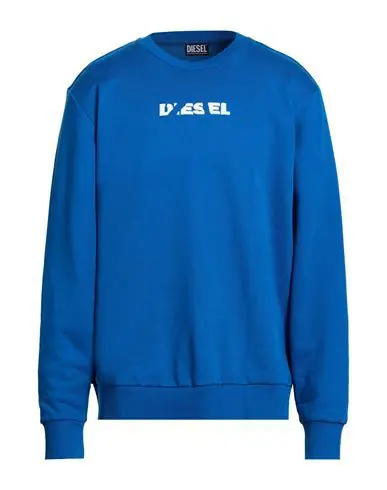 DIESEL® Cotton-elastane French Terry Sweatshirt - Blue