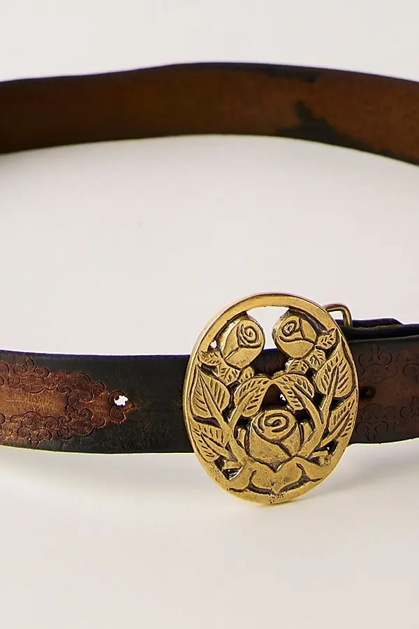 ALKEMIE Rosewood Leather Belt