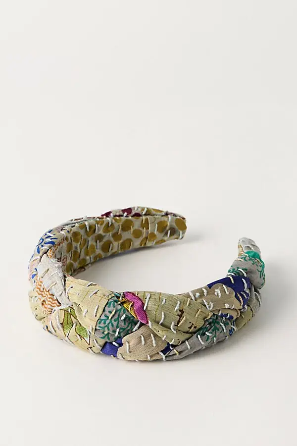 CURRIED MYRRH Lisbet Headband - Blue
