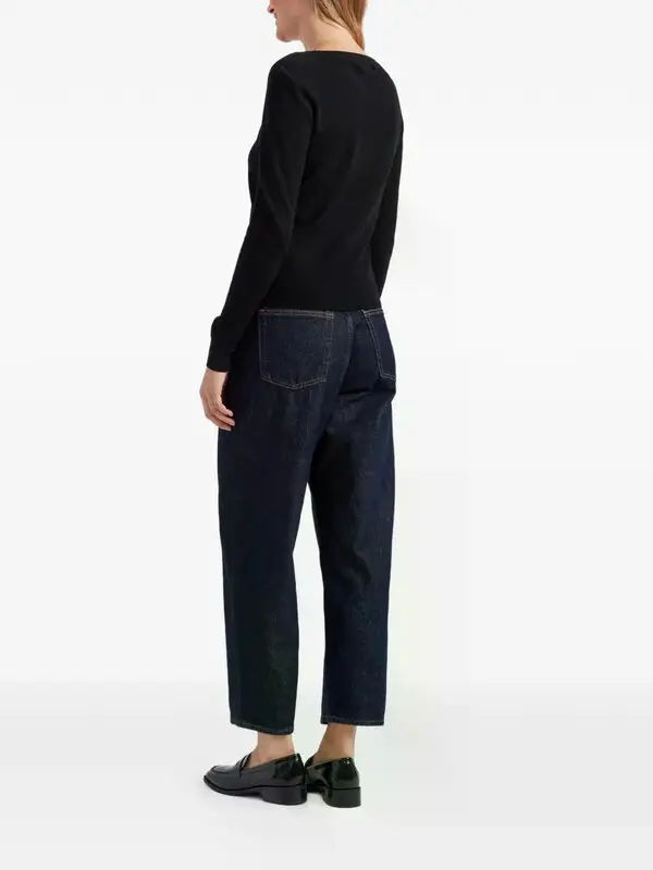Chinti & Parker Scoop-neck Merino Sweater