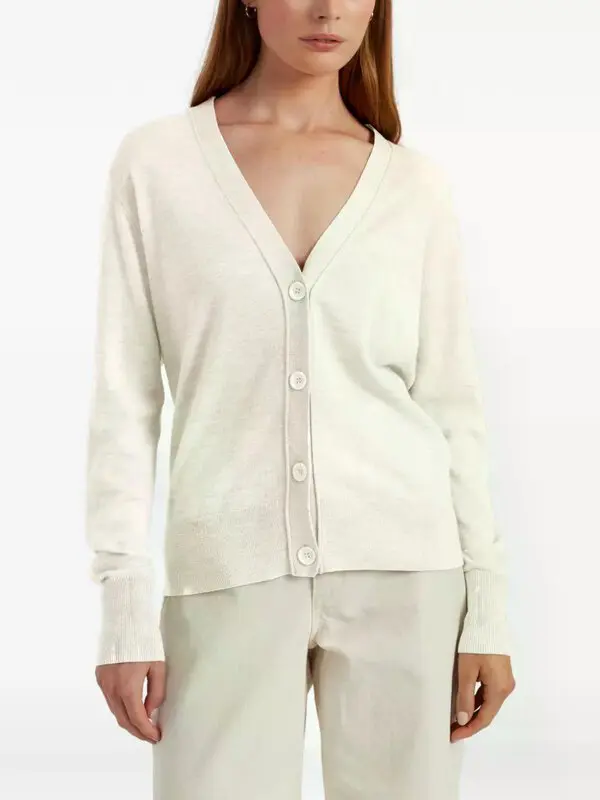 Chinti & Parker Button V-neck Cardigan
