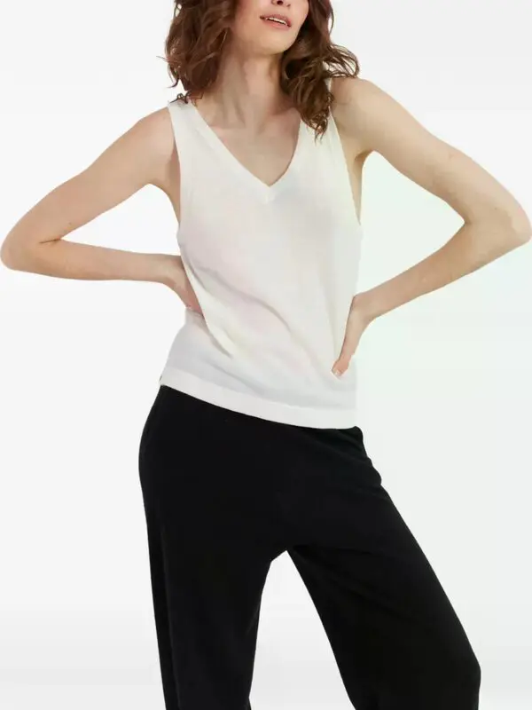 Chinti & Parker V-neck Merino Top