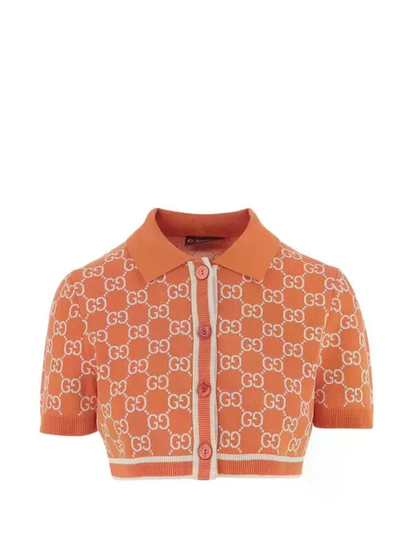 Gucci Patterned Collared Shirt