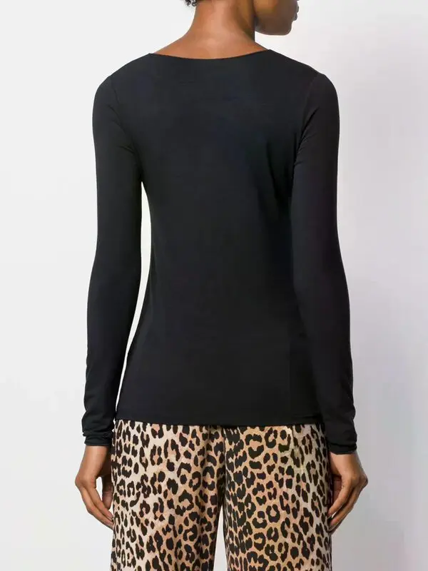 Majestic Filatures Round Neck Top - Blue