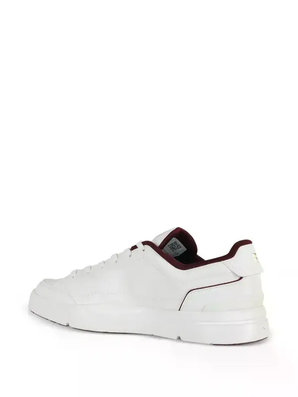 On The Roger Perforated Sneakers - White