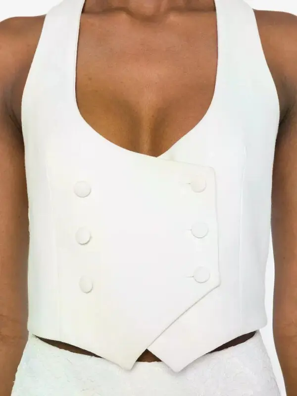 IMROSKA Double-breasted Top