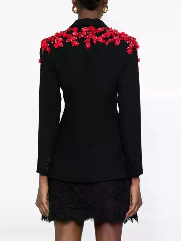 IMROSKA Shoulder-embellished Blazer