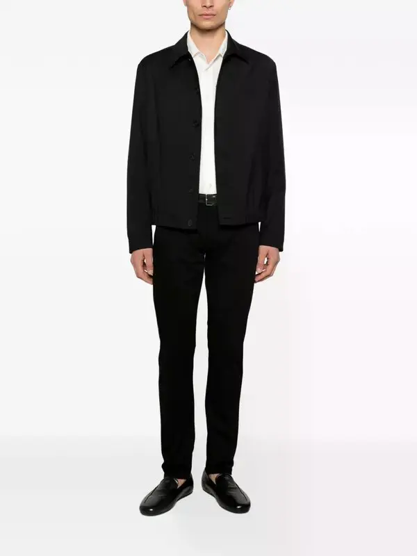 Emporio Armani Logo-detail Jeans - Black