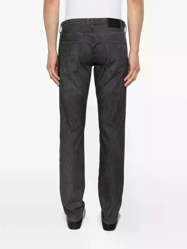 Emporio Armani Logo-plaque Jeans