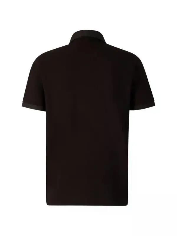 Moncler Logo-stitched Short-sleeve Polo Shirt