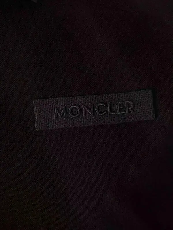 Moncler Logo-stitched Short-sleeve Polo Shirt