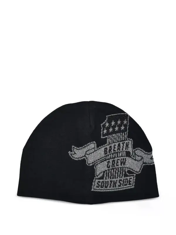 BREATH Logo Beanie Hat - Black