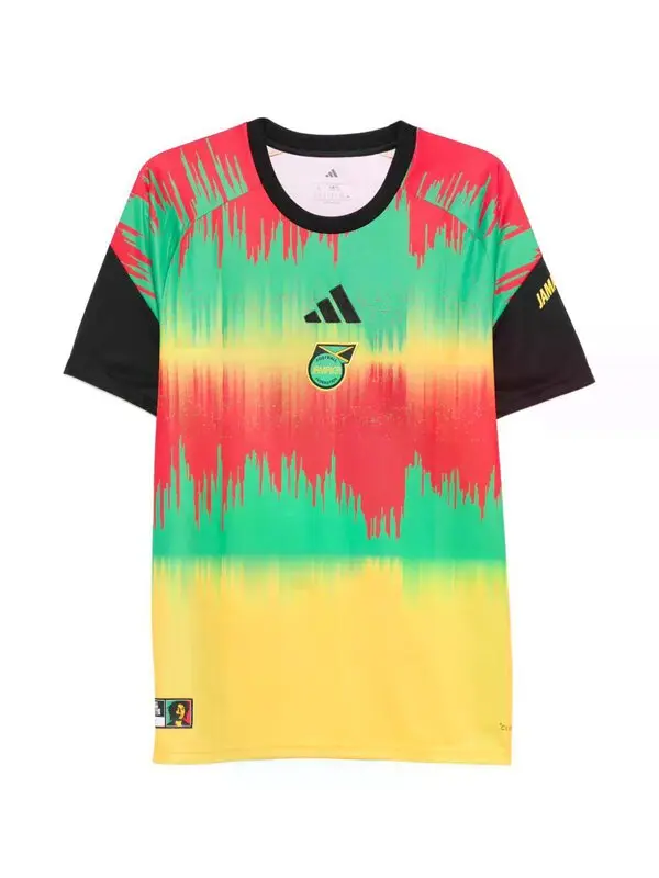 Adidas Jamaica X Bob Marley Short-sleeve T-shirt - Red