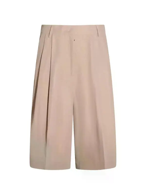 Fabiana Filippi Pleated Knee-length Shorts