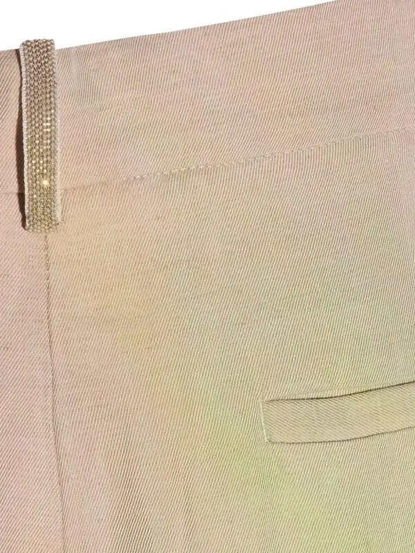Fabiana Filippi Pleated Knee-length Shorts