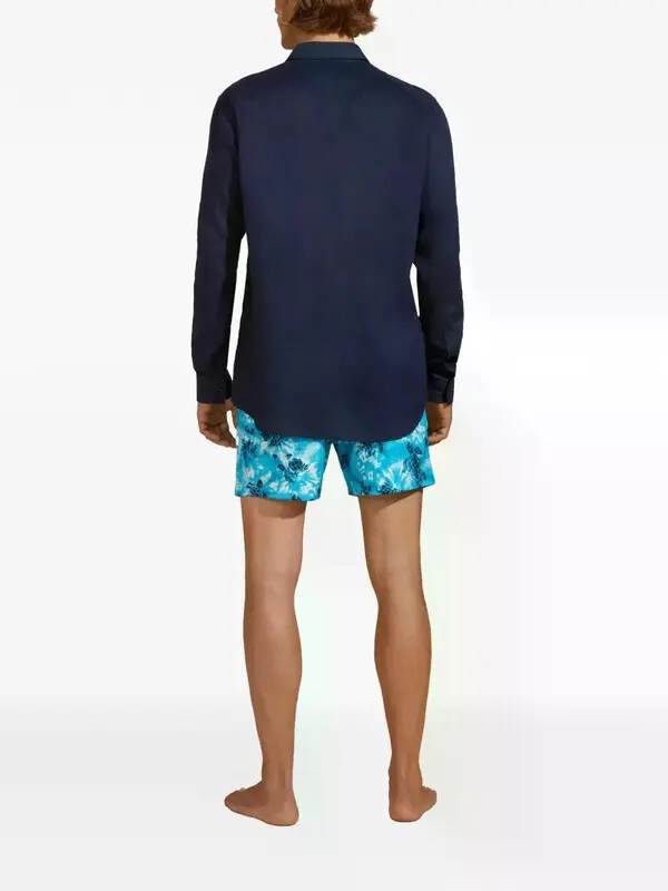 Vilebrequin Chest-pocket Linen Shirt