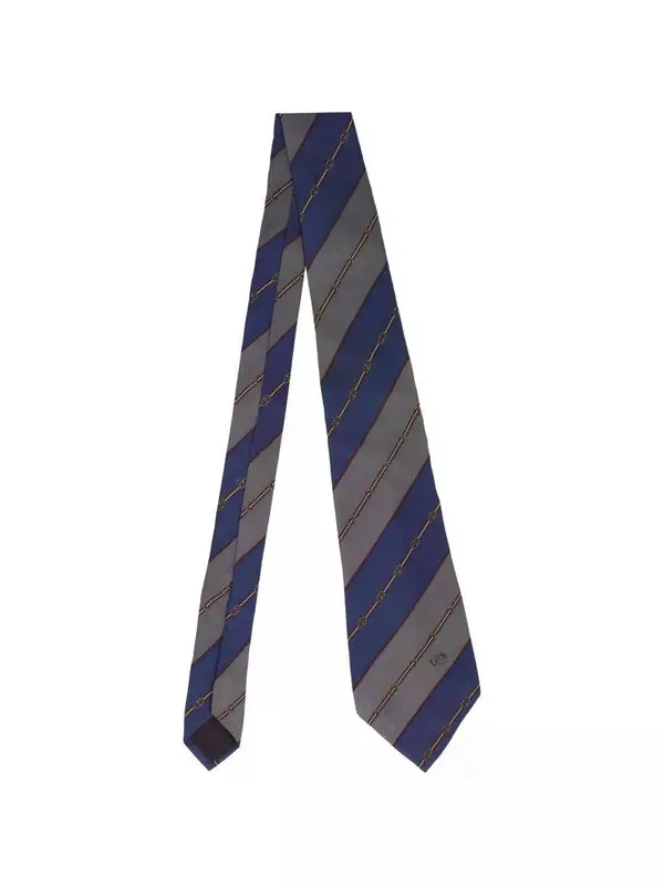 Gucci Striped Logo Tie