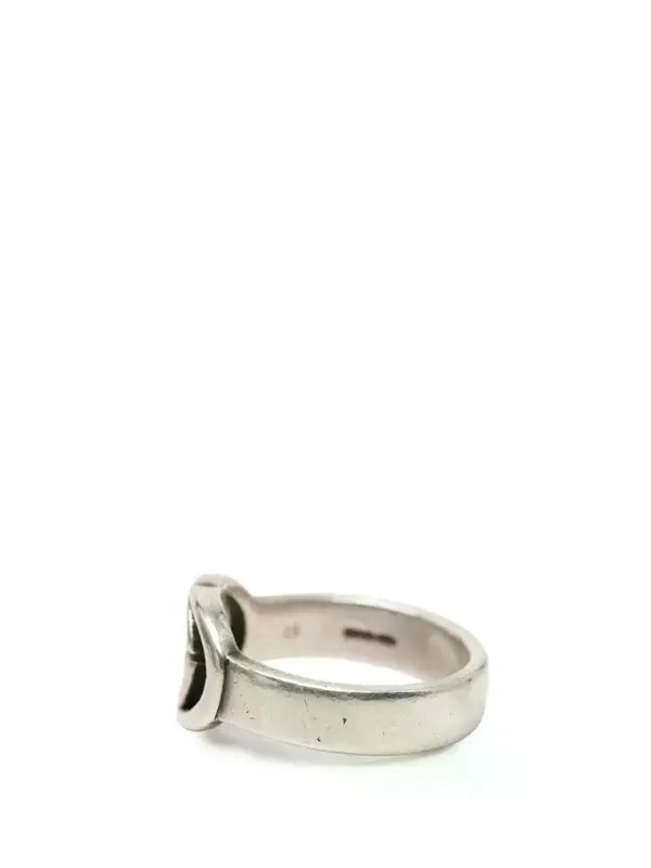 Gucci 2000-2015 Sterling Interlocking G Ring