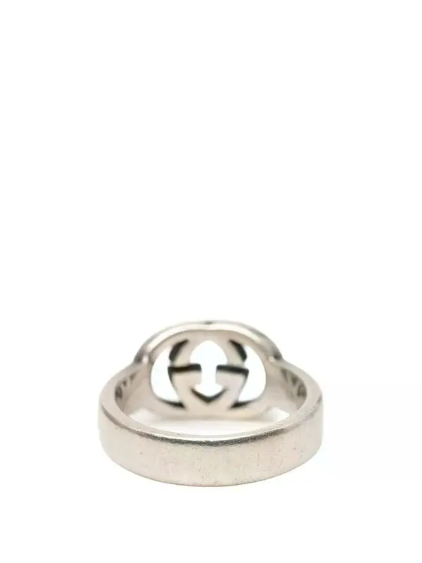 Gucci 2000-2015 Sterling Interlocking G Ring