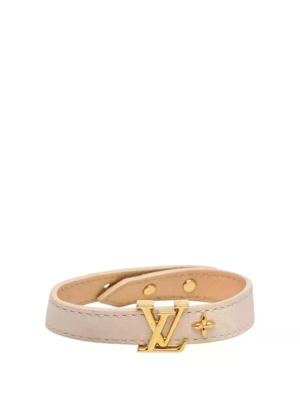 LOUIS VUITTON 2022 Leather Iconic Bracelet Costume Bracelet - Brown