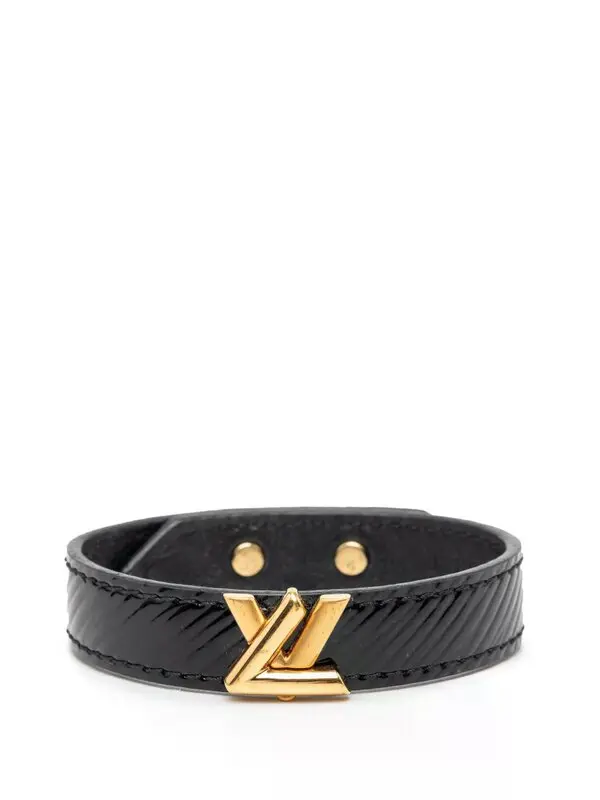 LOUIS VUITTON 2013 Epi Twist It Bracelet Costume Bracelet - Black